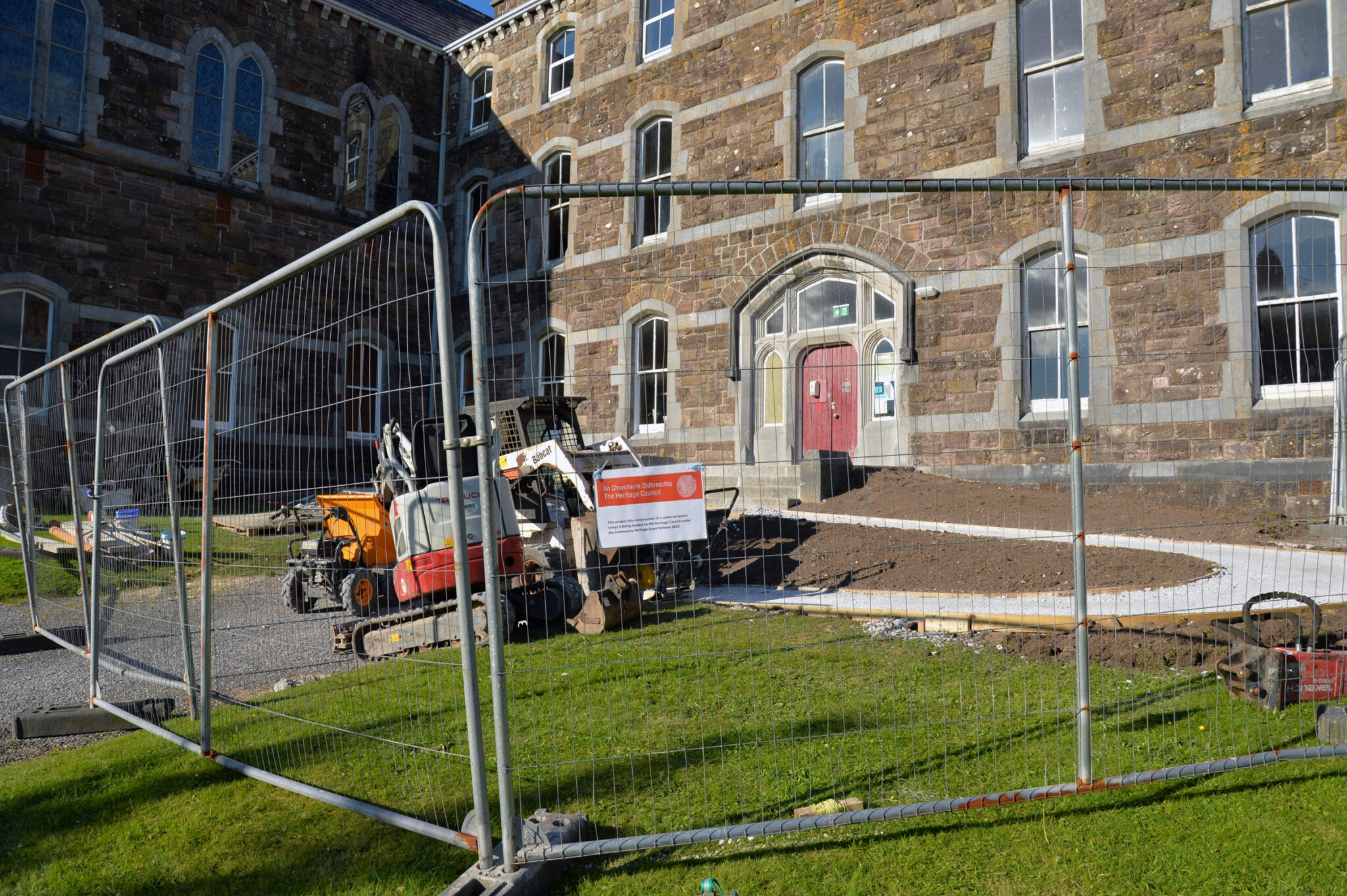 New Ramp Access to An Díseart in Development - Díseart Institute of Irish Spirituality and ...